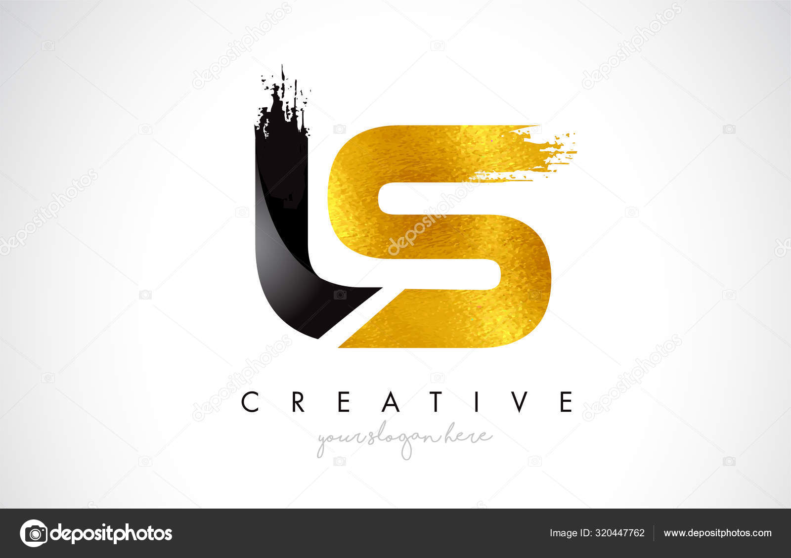 L S Logo Premium Vector | Ls Logo Design