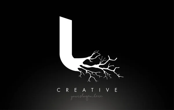 Letter Design Logo Creative Tree Branch Letter Tree Icon Logo Stock ...