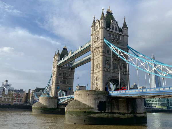 London Bridge Over The River Thames, England Uk — Stock Photo ...