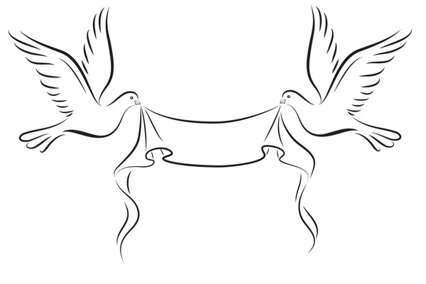 Dove and frame background Stock Vector Image by ©nickylarson #46498167