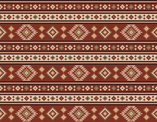 American Indians tribal texture, seamless pattern. Navajo style. Stock ...