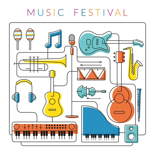 Music Instruments Silhouette Objects Set Stock Vector Image by ... Music Instruments Silhouette Objects Set Stock Vector Image by ...