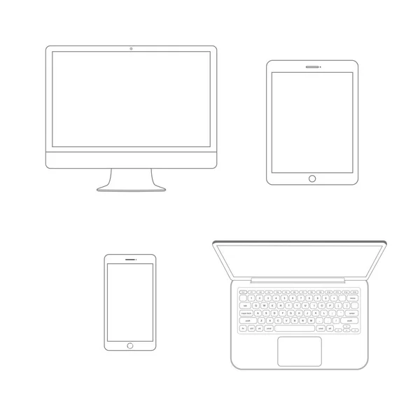 Ipad Vector Outline
