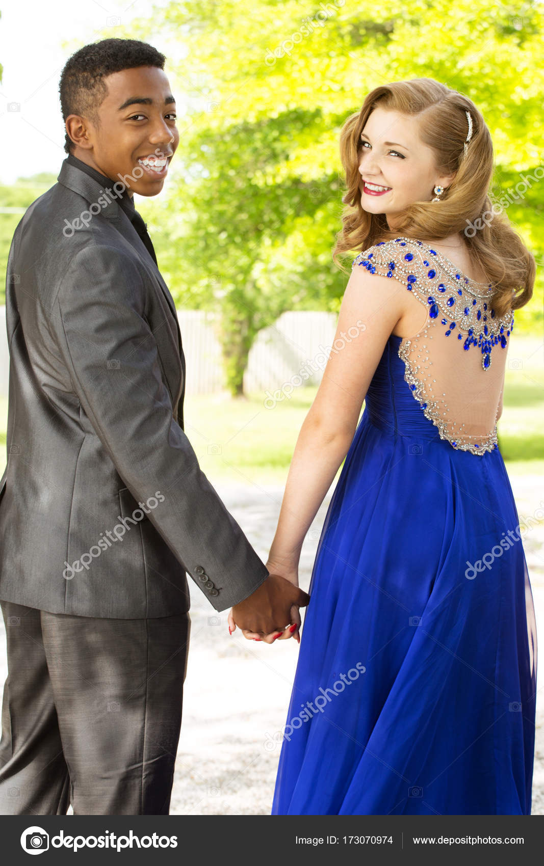 Young teens getting ready for the prom. Stock Photo by ©pixelheadphoto ...