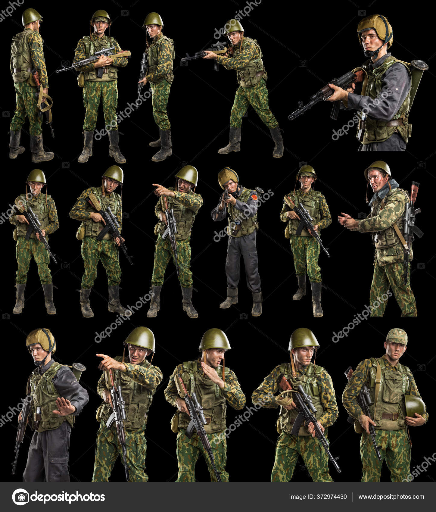 Male Uniform Conforms Russian Army Special Forces Omon War Chechnya ...