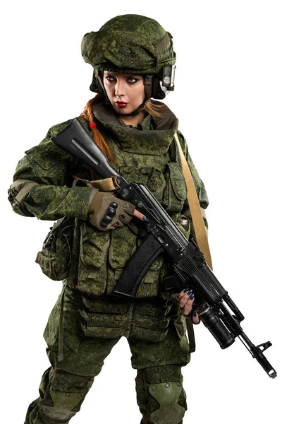 Male Russian Mechanized Infantry Uniform Isolated Clipping Path White ...