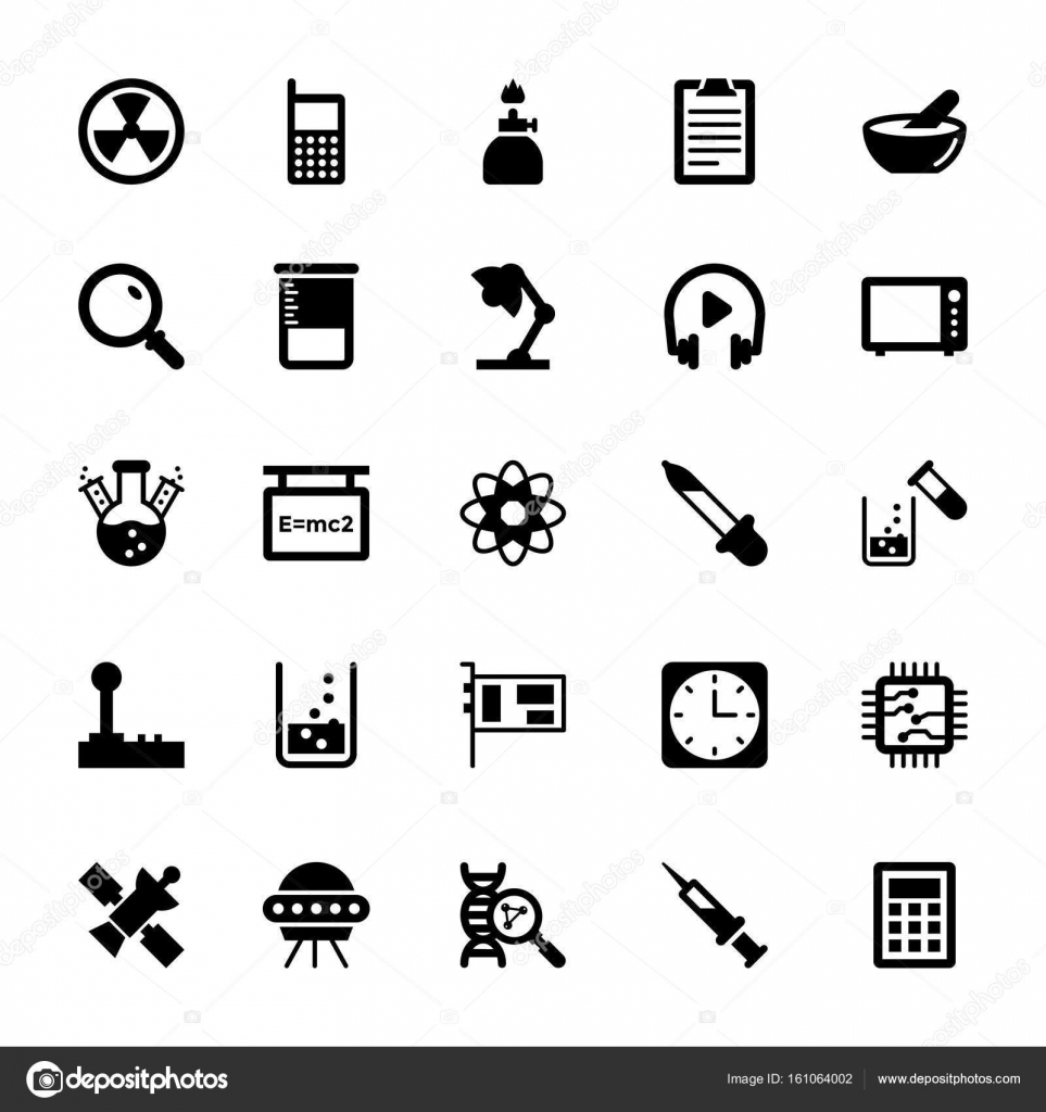 Science and Technology Glyph Vector Icons 13 Stock Vector Image by ...