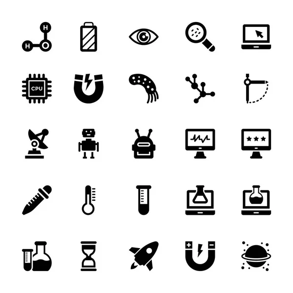 Science and Technology Glyph Vector Icons 13 Stock Vector Image by ...