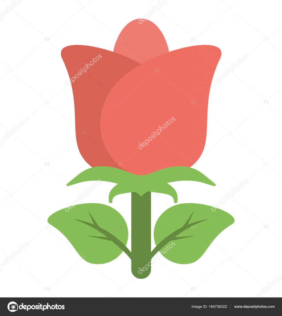 Rose Vector Icon Stock Illustration by ©creativestall #164736322