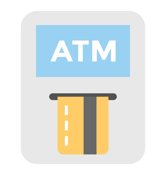 ATM Machine Vector Icon Stock Vector by ©creativestall 172726902