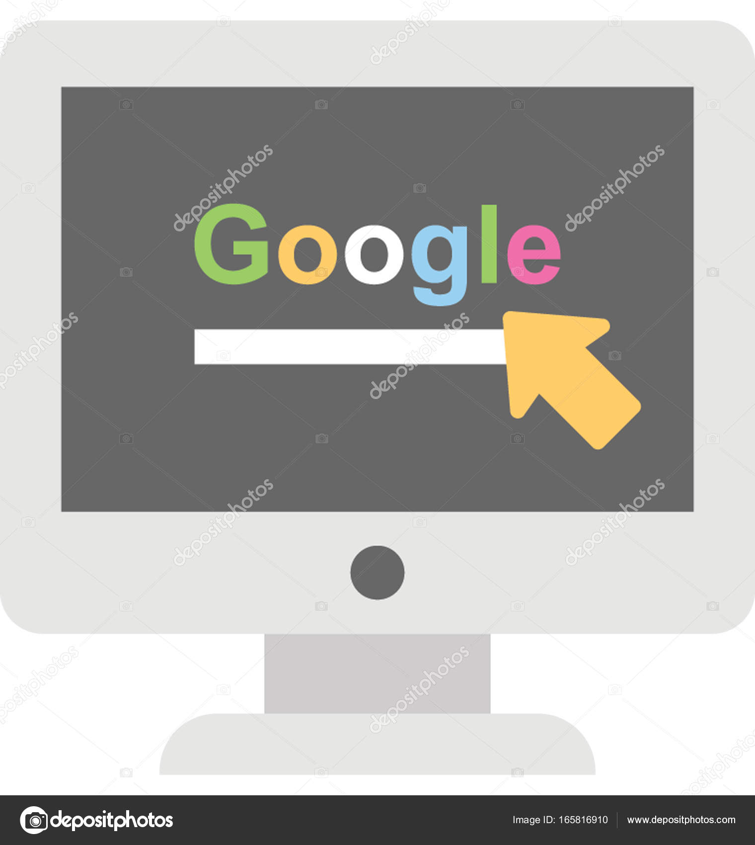 Google Vector Icon Stock Vector Image by ©creativestall #165816910