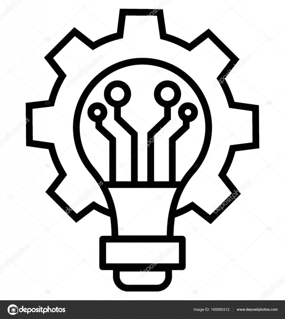 Idea Process Vector Icon Stock Vector by ©creativestall 165950312