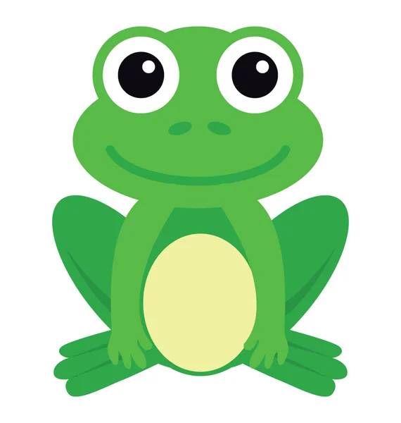Frog Flat Vector Icon Stock Vector Image by ©prosymbols #188137716