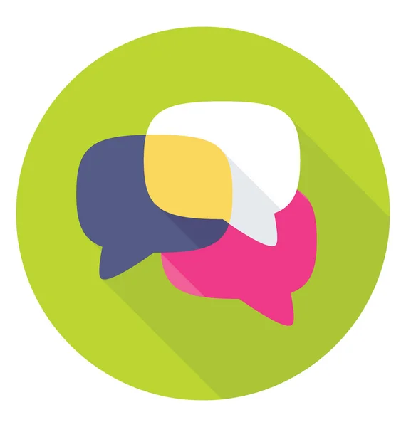 Chit chat Vector Art Stock Images | Depositphotos