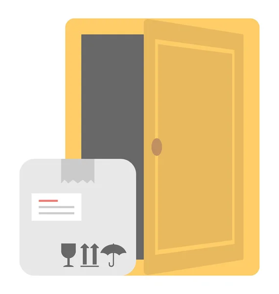 ᐈ Doorstep delivery stock icon, Royalty Free doorstep vectors ...