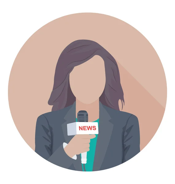 News reporter Vector Art Stock Images | Depositphotos