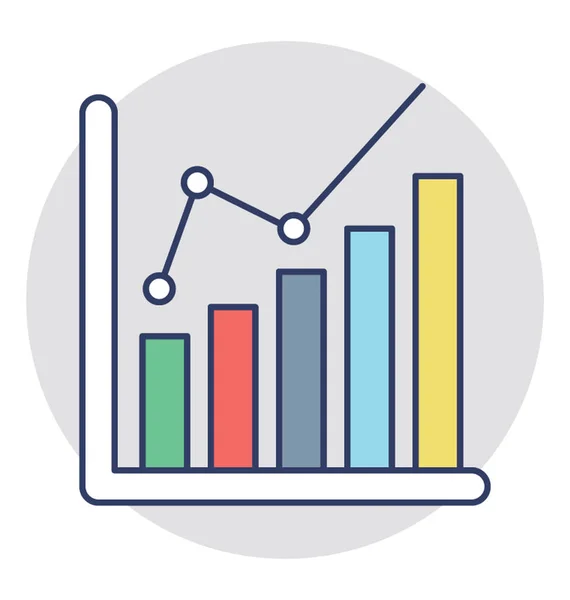 Business Stat Vector Icon — Stock Vector © creativestall #172194376