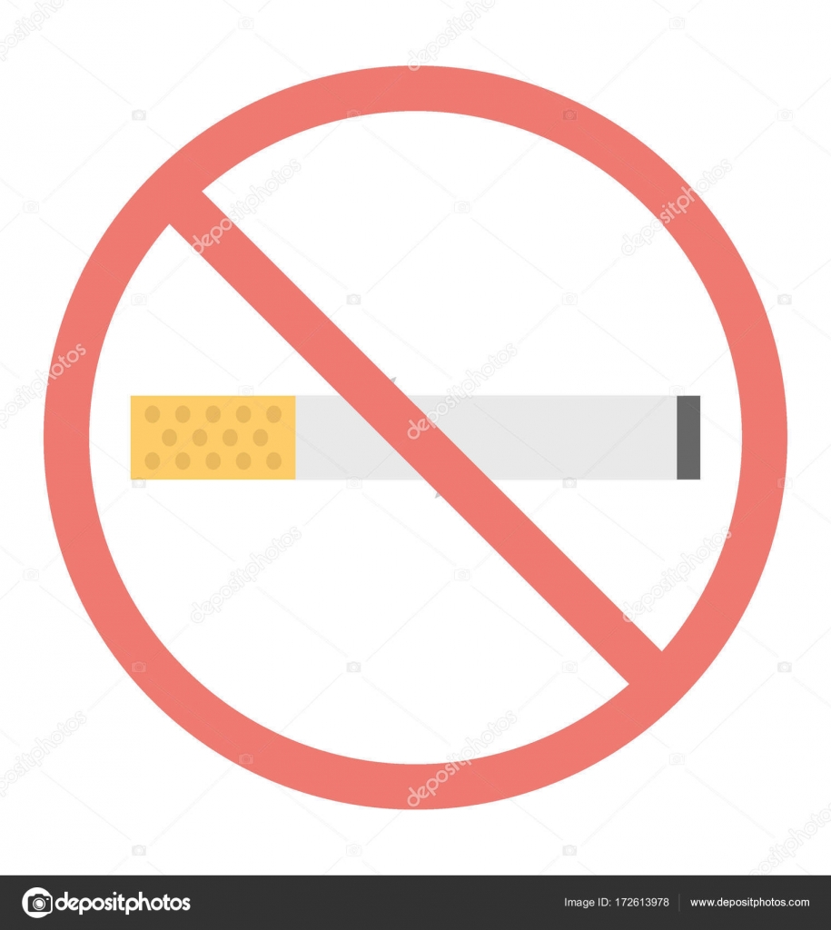 No fumar signo vector icono Vector de stock #172613978 de ©creativestall