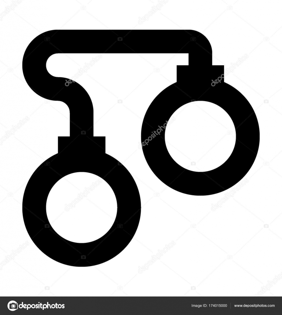 Handcuffs Vector Icon Stock Vector Image by ©creativestall #174015000