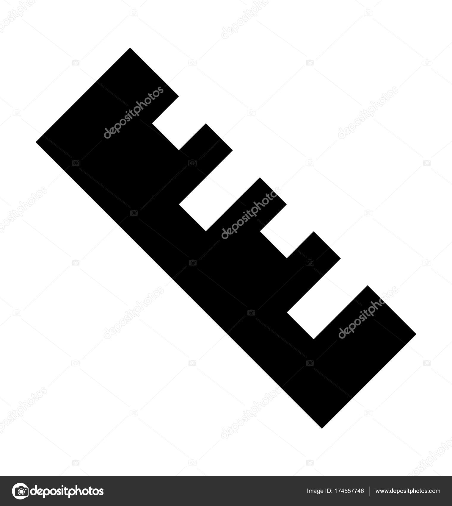 Ruler Vector Icon Stock Vector by ©creativestall 174557746