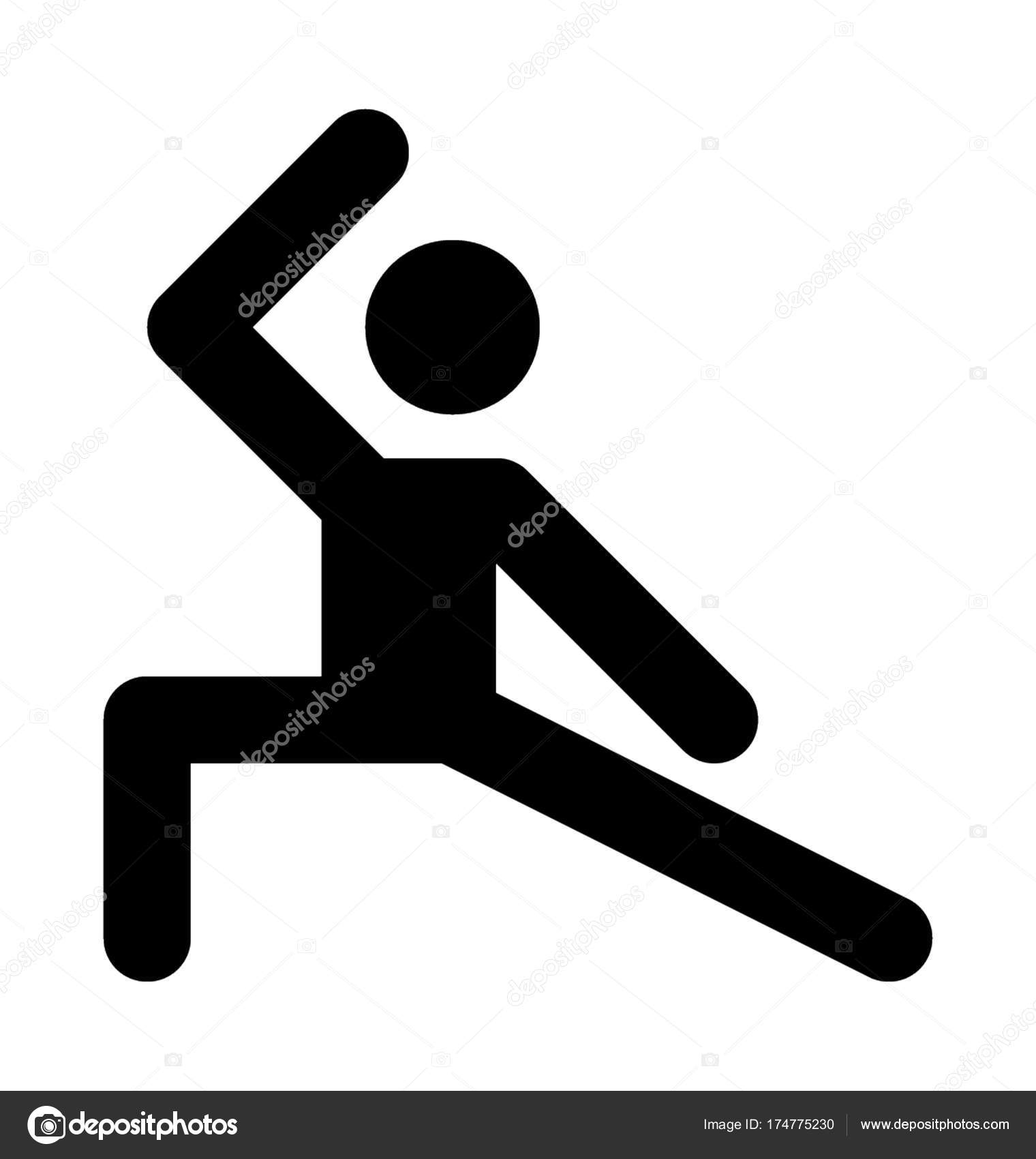 Kickboxing Vector Icon Stock Vector Image by ©creativestall #174775230