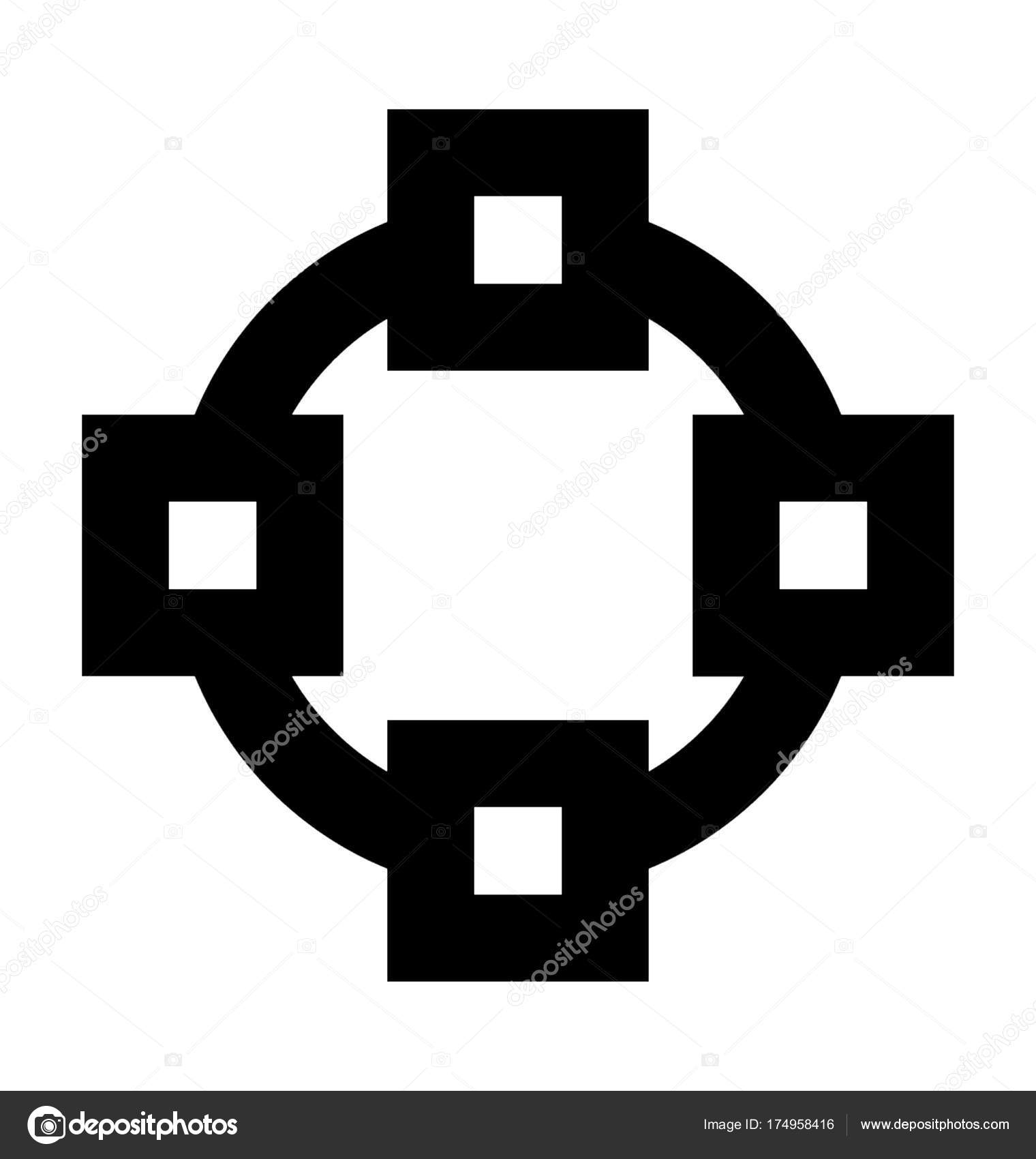 Anchor Point Vector Icon Stock Vector Image by ©creativestall #174958416