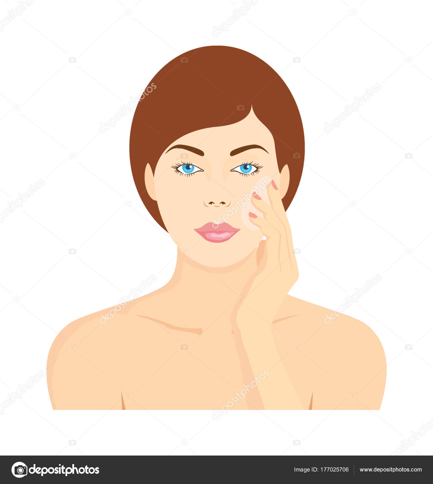 Woman Colored Vector Icon Stock Vector Image by ©creativestall #177025706