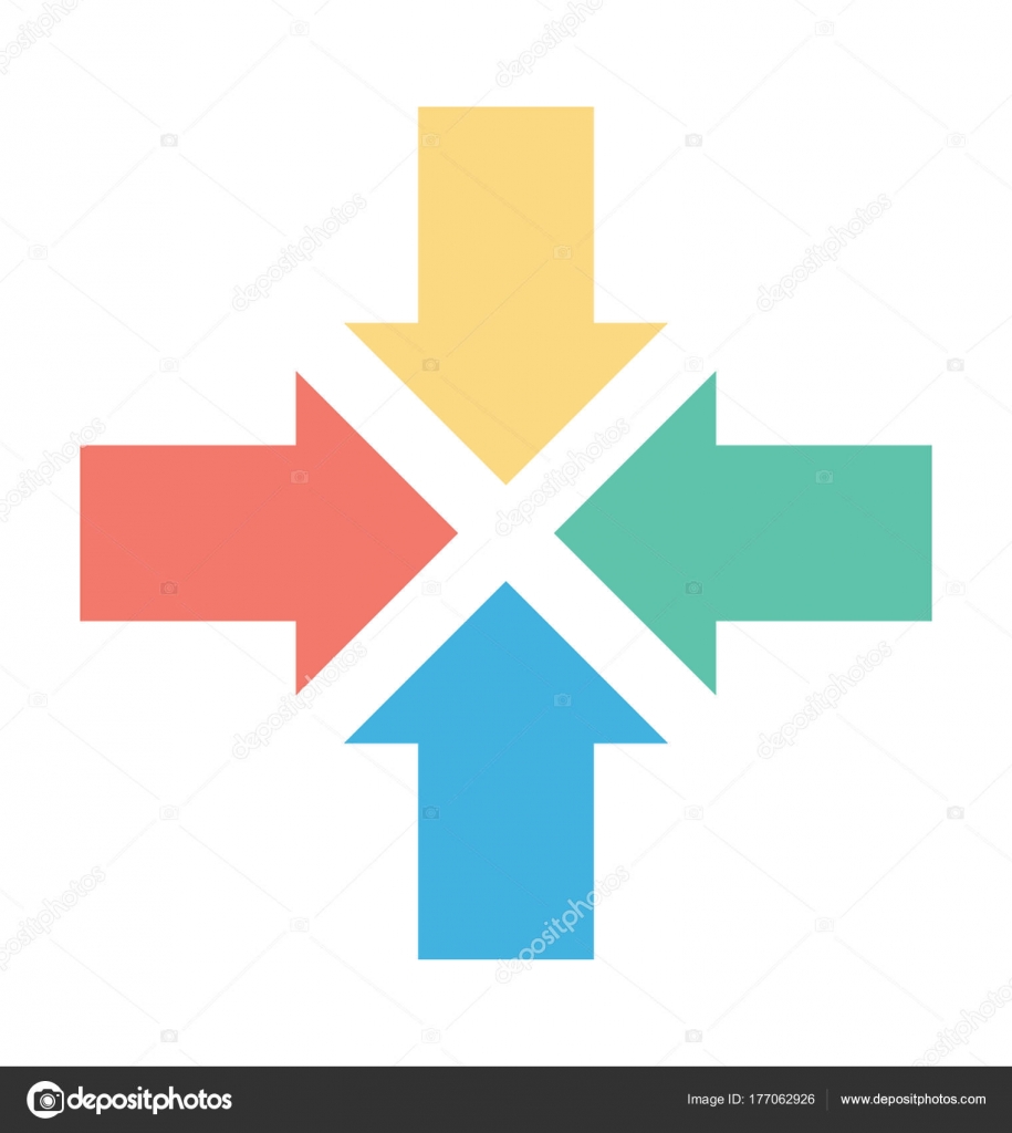 Condensar Flecha Vector Icono Vector de stock #177062926 de ©creativestall