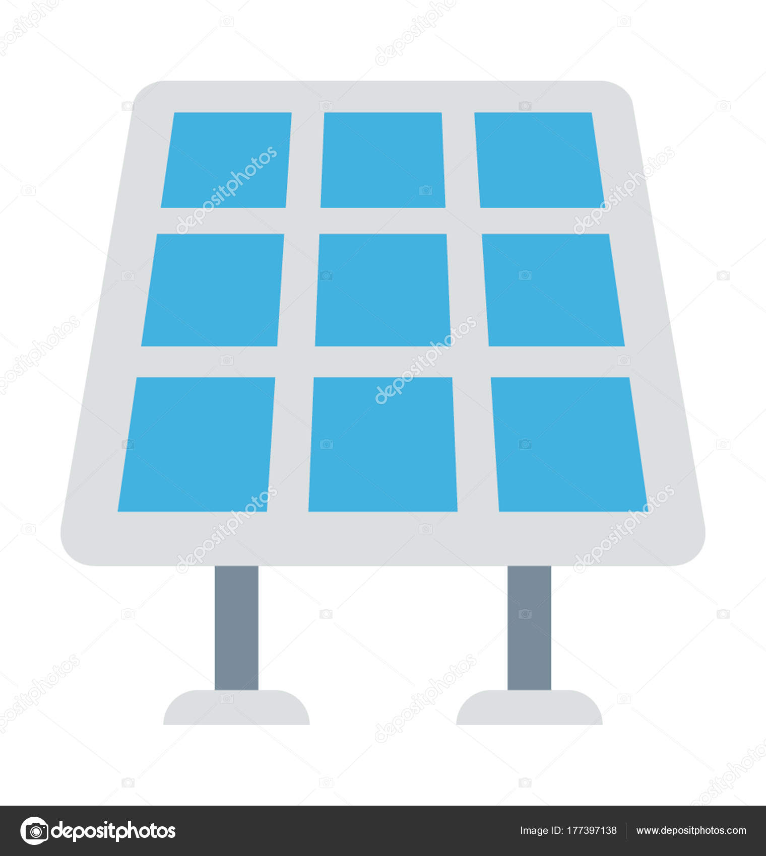 Solar Panel Vector Icon Stock Vector Image by ©creativestall #177397138 Solar Panel Vector Icon Stock Vector Image by ©creativestall #177397138