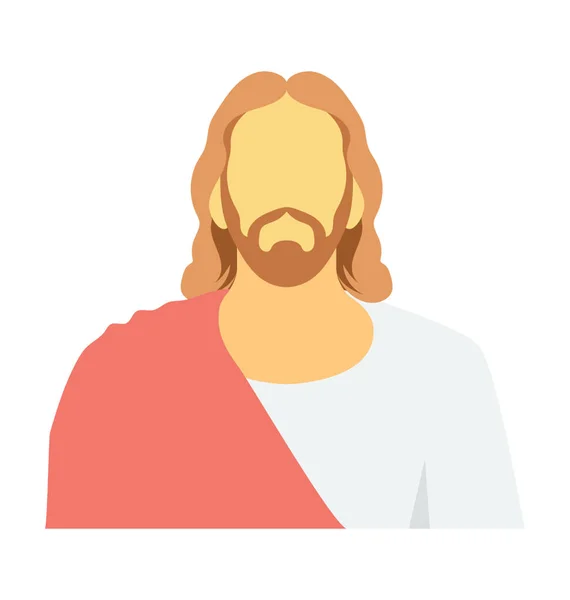 Jesus christ side of the face Vector Art Stock Images | Depositphotos