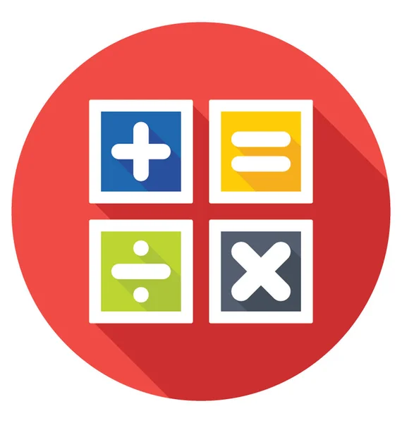 Math Symbols Vector Icon Stock Vector by ©creativestall 170224592