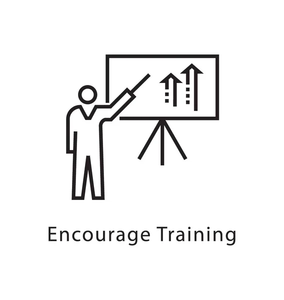 Training Vector Icon Stock Vector by ©creativestall 166269476