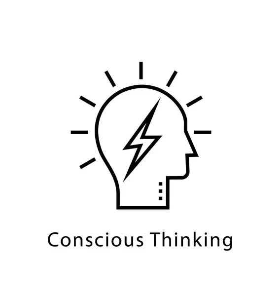 Consciousness Vector Line Icon Stock Vector Image by ©creativestall ...