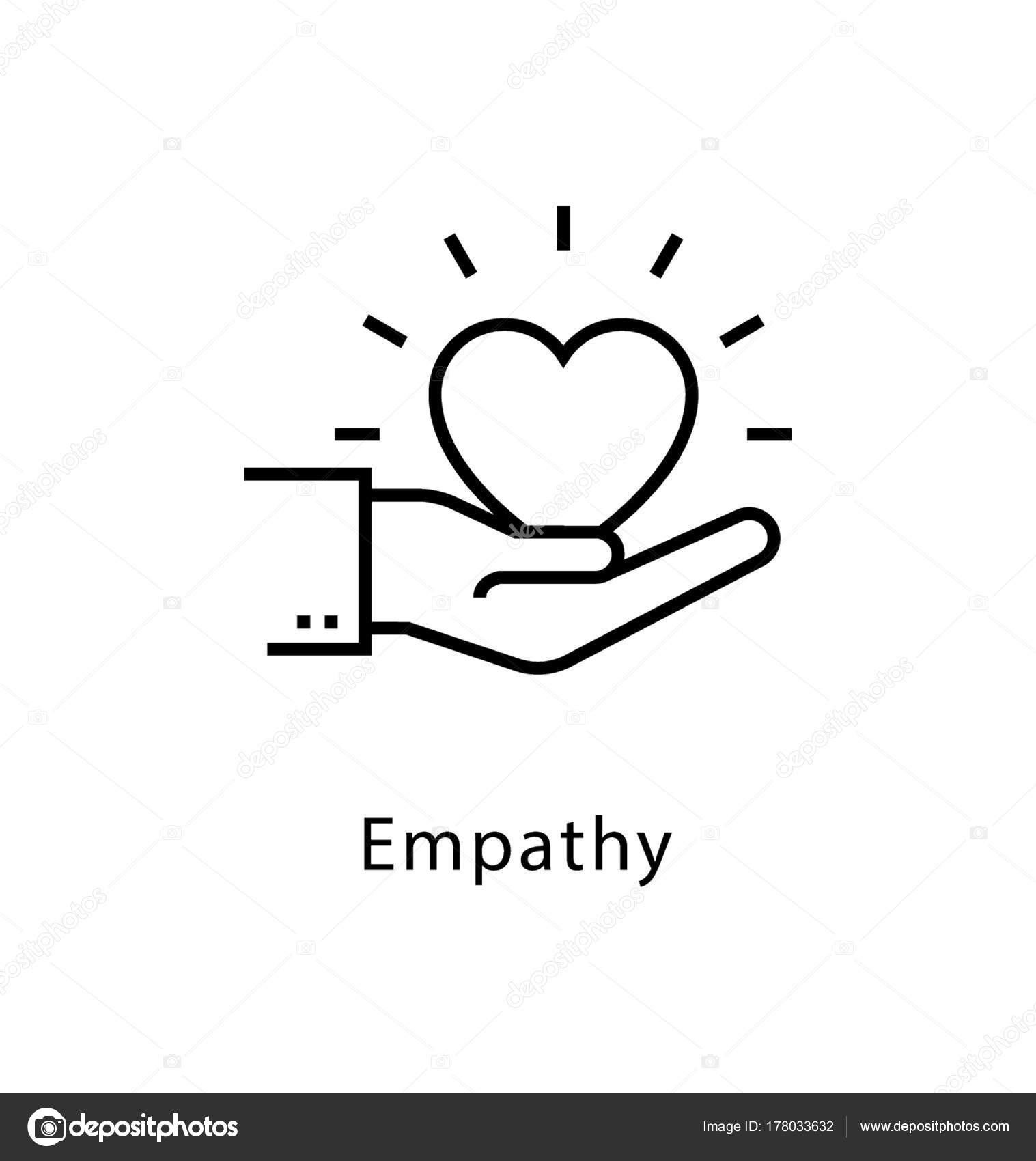 Empathy Vector Line Icon Stock Vector Image by ©creativestall #178033632 Empathy Vector Line Icon Stock Vector Image by ©creativestall #178033632
