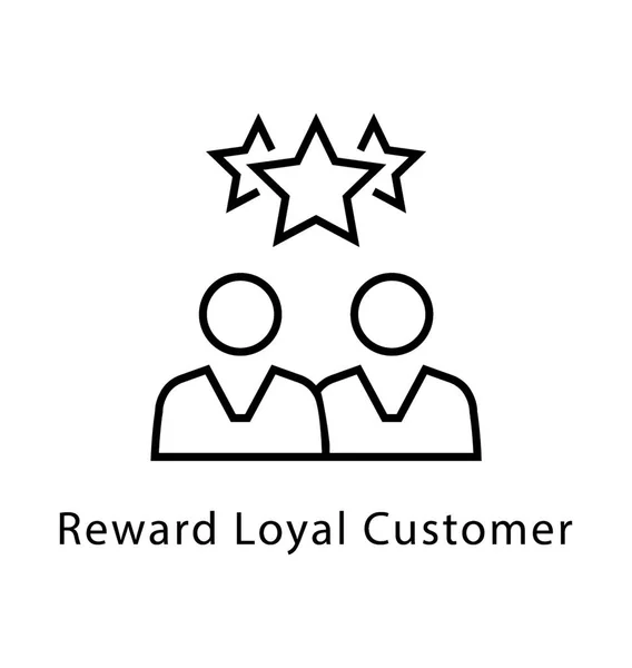 Customer Retention Vector Line Icon Stock Vector by ©creativestall ...