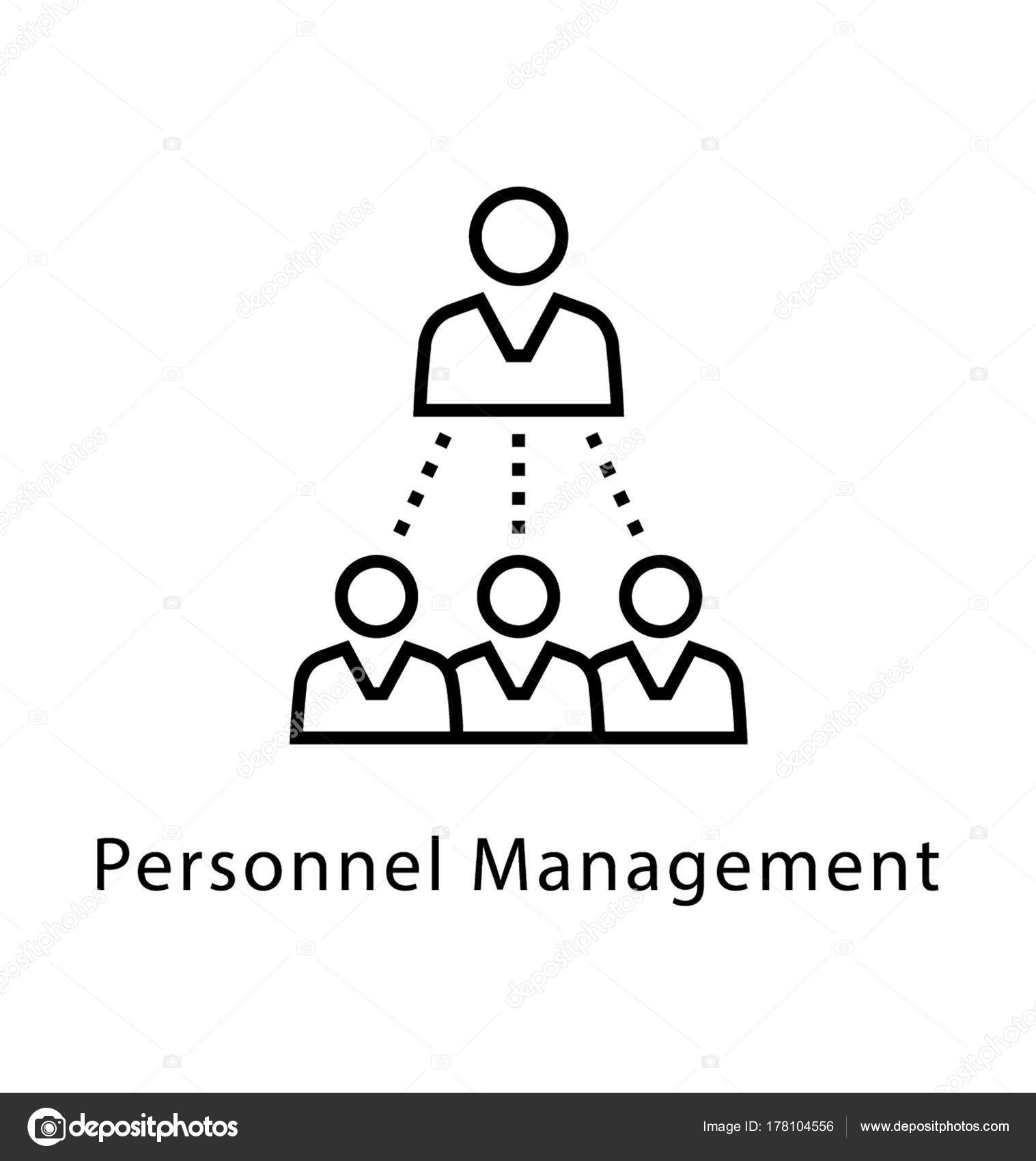 Personal Management Vector Line Icon Stock Vector by ©creativestall ...