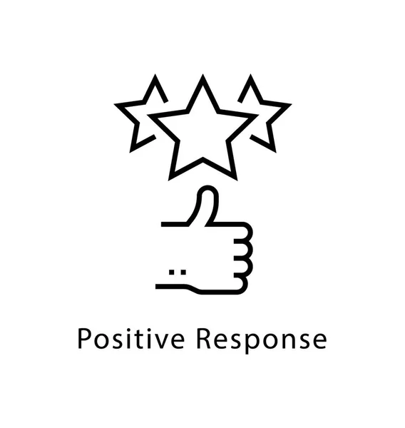 Concept Rate Hand Pointing Finger Pointing Rating Stars Flat Design ...