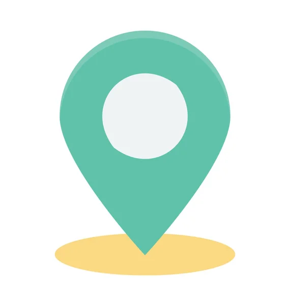Location Flat Vector Icon Stock Vector by ©creativestall 180970610