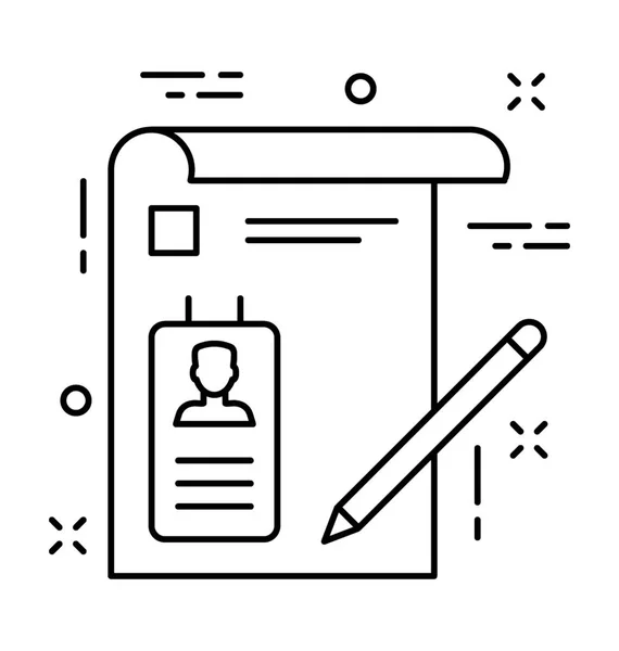 Bio data Vector Art Stock Images | Depositphotos