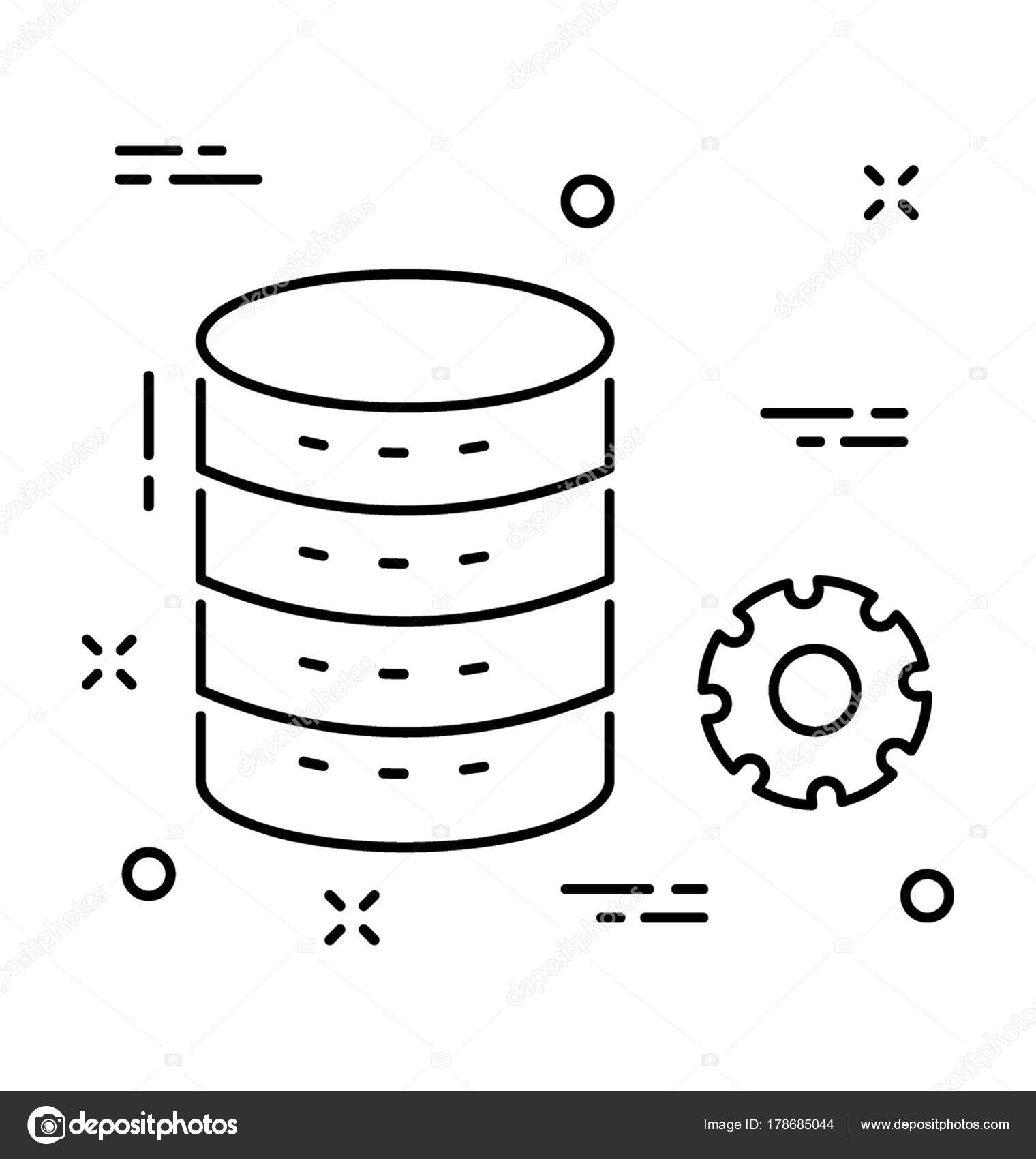 Database Setting Vector Icon Stock Vector by ©creativestall 178685044 Database Setting Vector Icon Stock Vector by ©creativestall 178685044