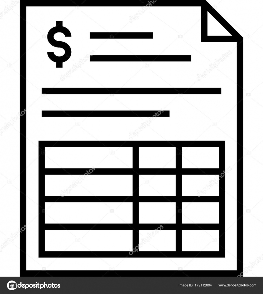 Bank Statement Vector Icon Stock Vector by ©creativestall 179112884 Bank Statement Vector Icon Stock Vector by ©creativestall 179112884