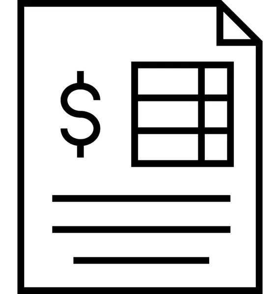 Bank Statement Vector Icon Stock Vector by ©creativestall 179118088
