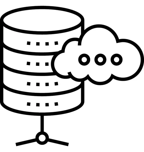 Database Setting Vector Icon Stock Vector by ©creativestall 178685044