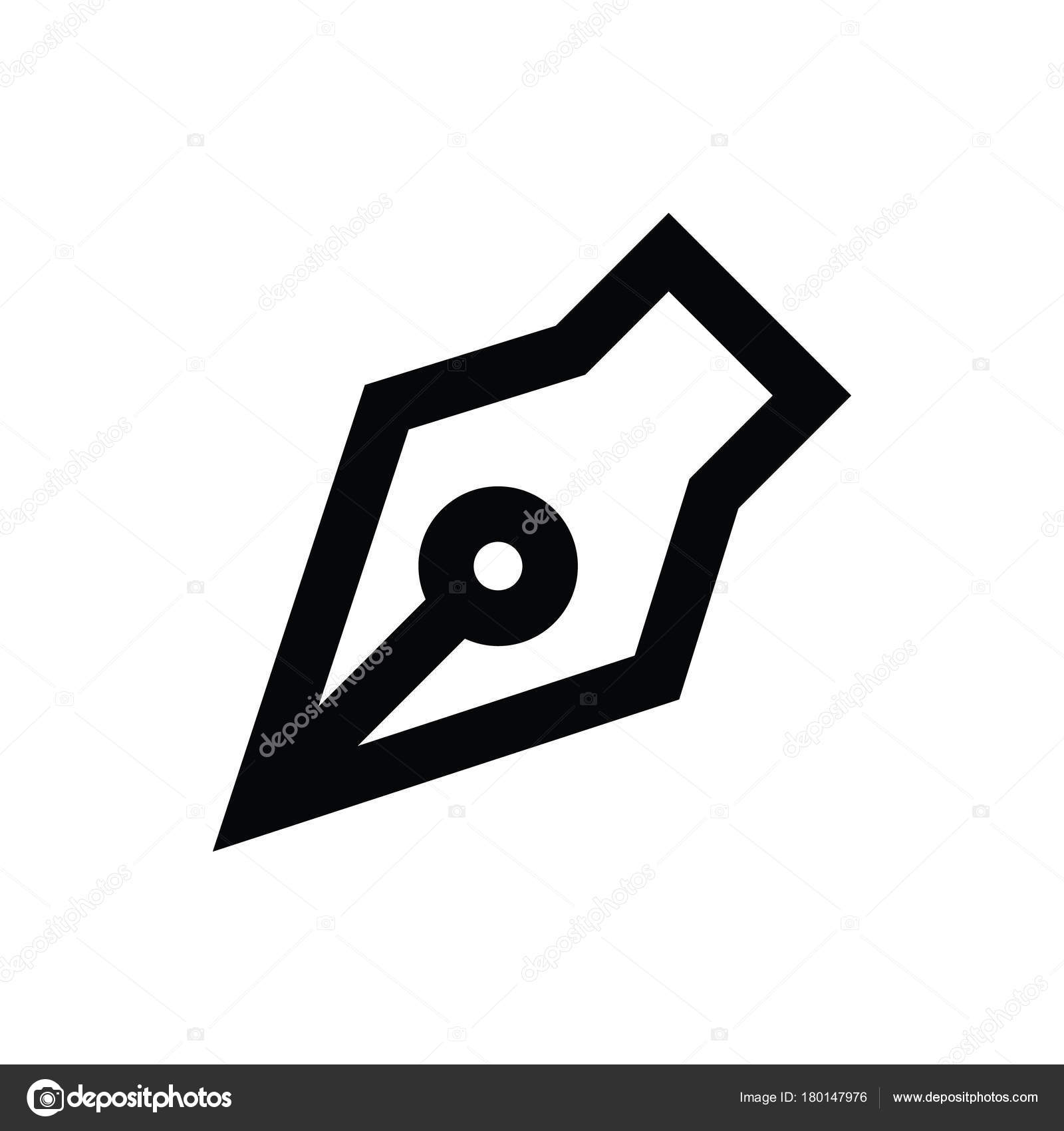 Pen Line Vector Icon Stock Vector Image by ©creativestall #180147976