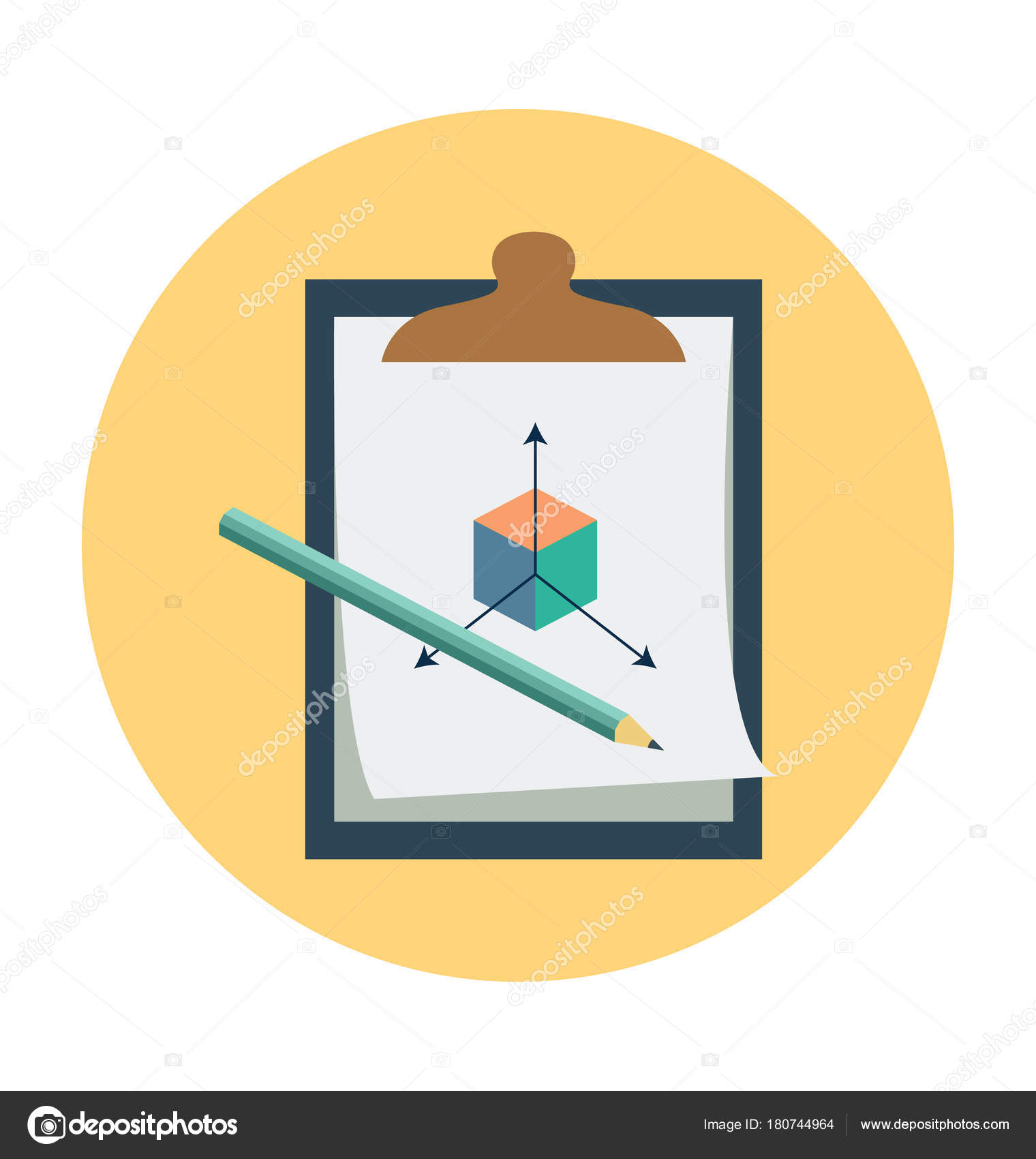 Designing Flat Vector Icon Stock Vector by ©creativestall 180744964