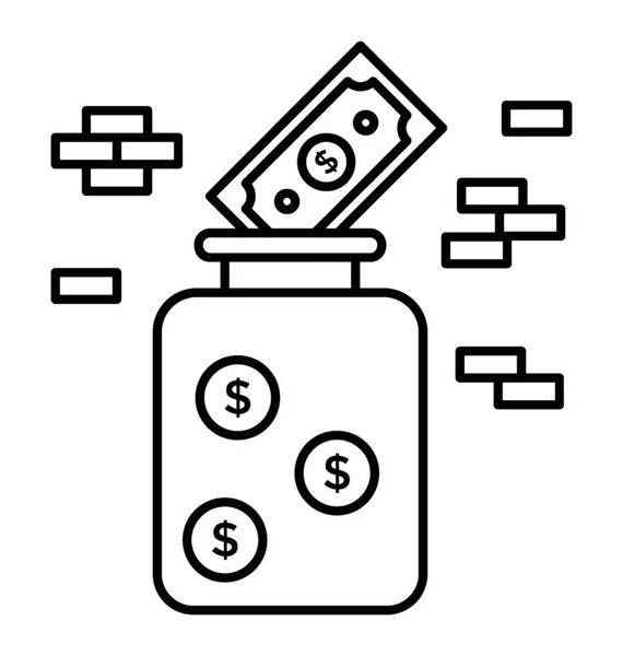 Glyph Icon Capital Assets — Stock Vector © creativestall #182596884