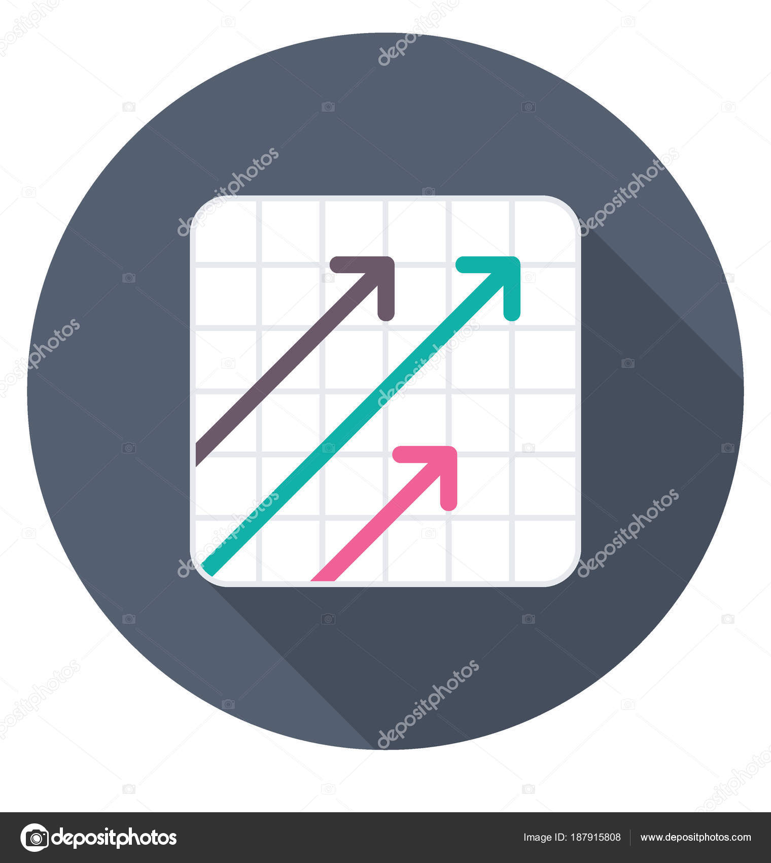Exponential Growth Arrow