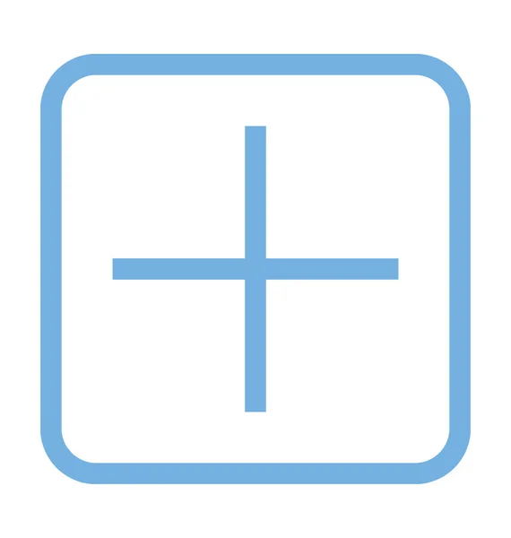 Add Sign Colored Line Icon Stock Vector Image by ©creativestall #193337408