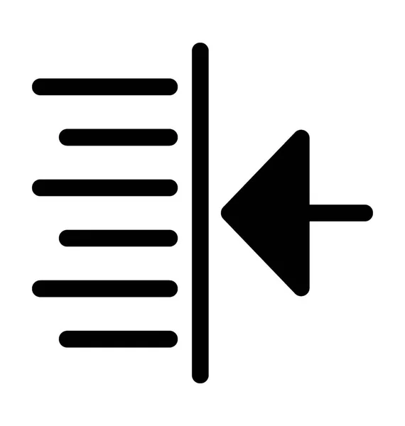 Decrease Indent Side White Background Stock Vector Image by ©get4net #237921748