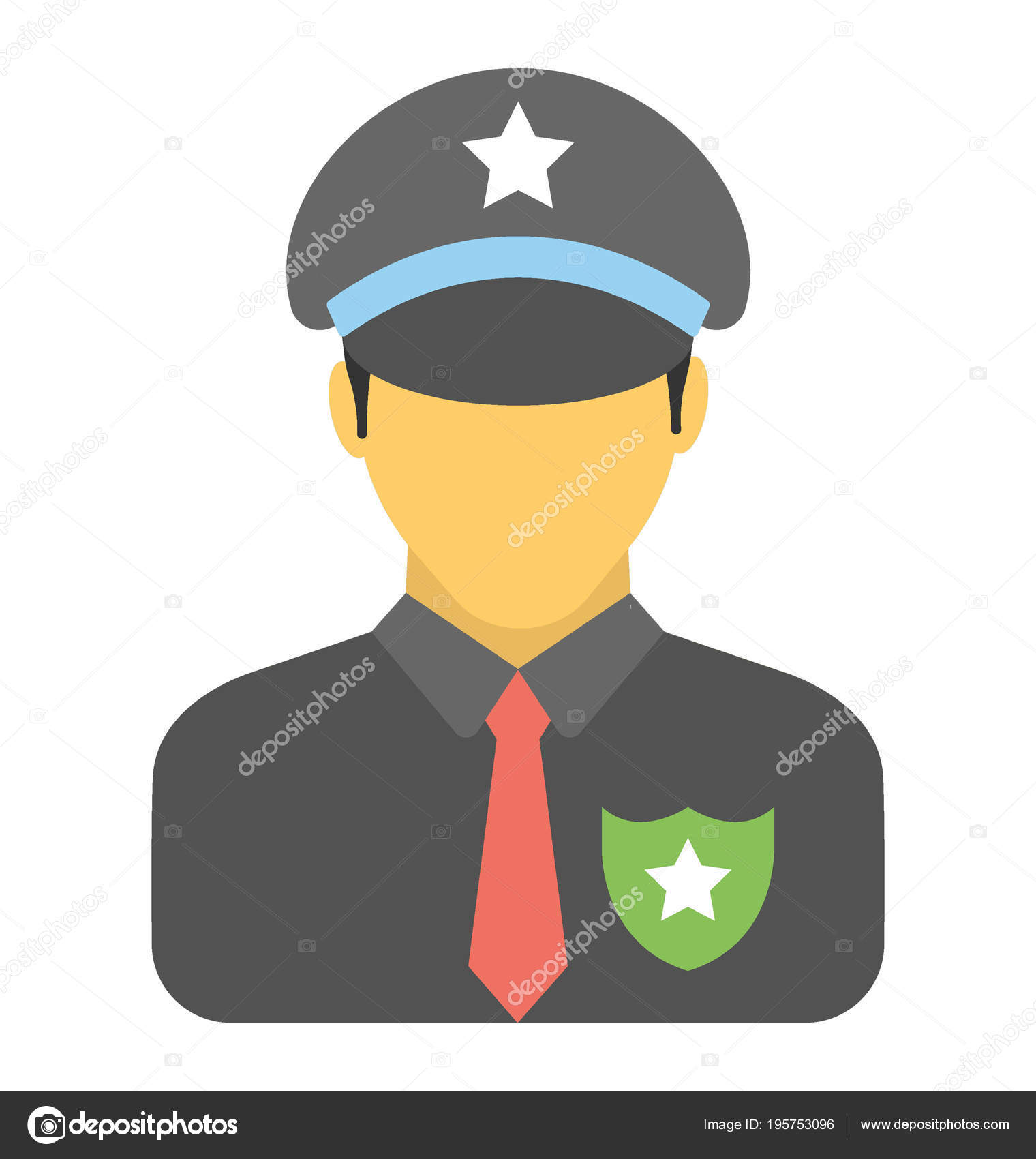 Security Guard Hat Icon